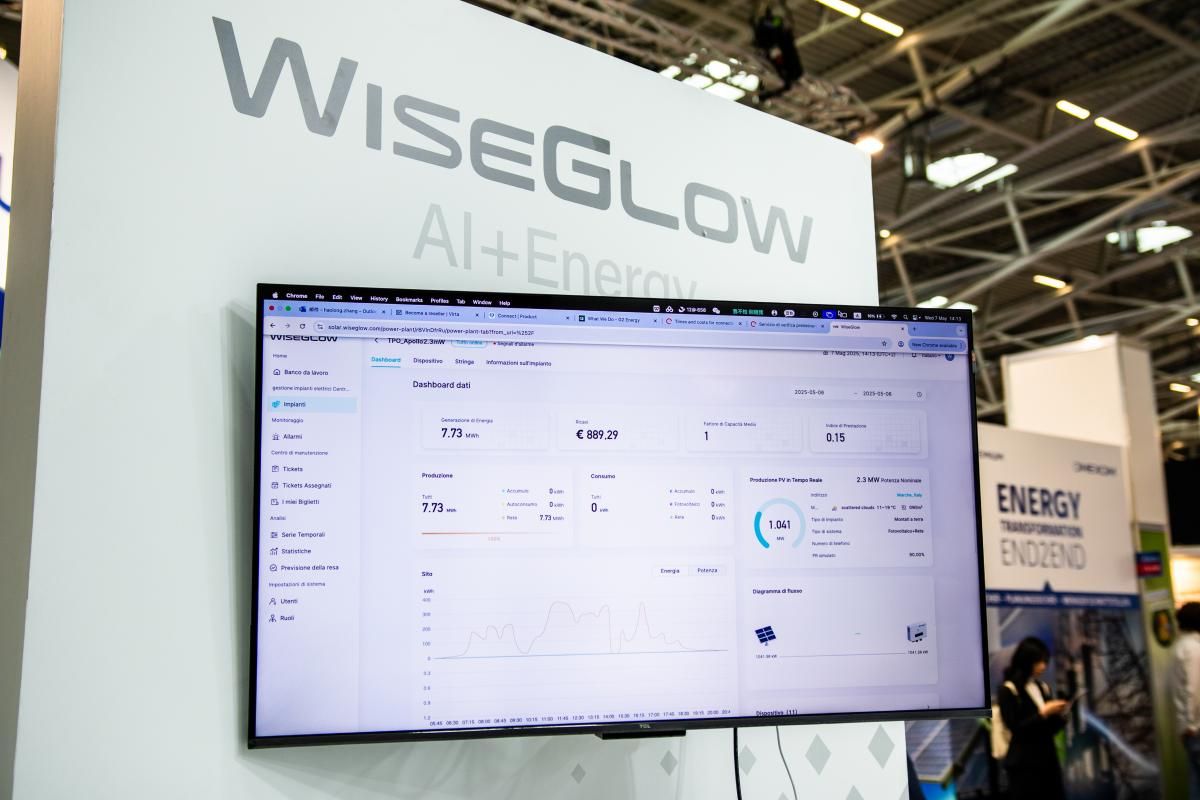 Piattaforma WiseGlow: intelligenza artificiale e gestione impianto ...